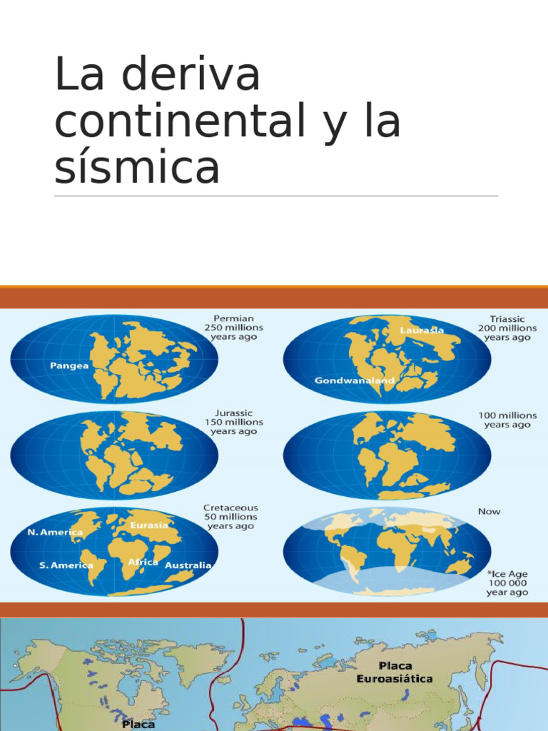 La Deriva Continental y La Sísmica | PDF
