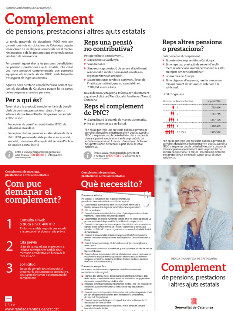 RGC Triptic Complements CAT | PDF