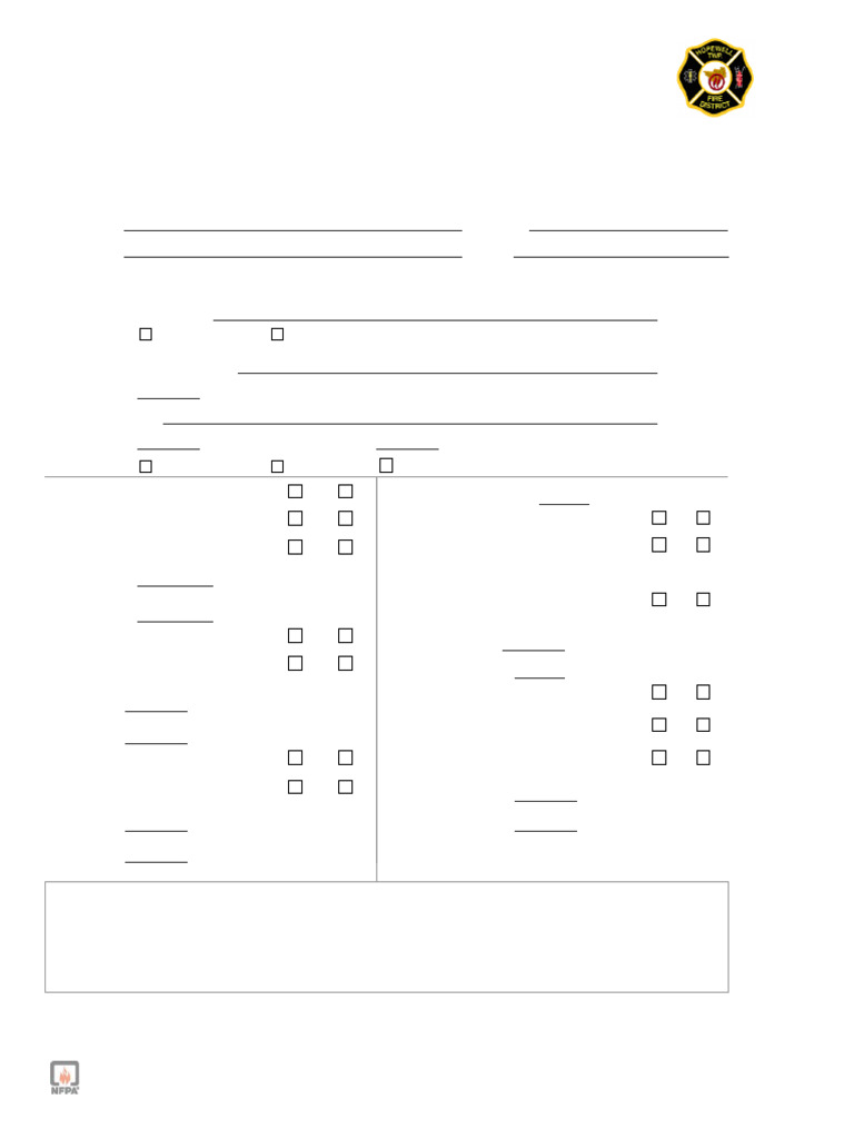 Annual Fire Pump Performance Test Form | PDF | Pump | Gas Technologies