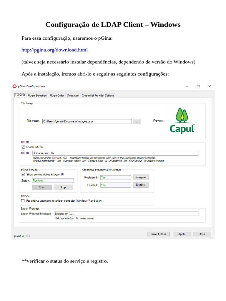 LDAP Client - Linux e Windows | PDF