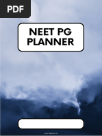 NEET PG Study Plan Marrow | PDF