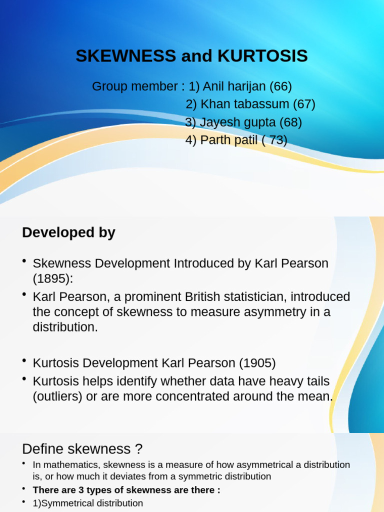 Skewness and Kurtosis-3 | PDF | Skewness | Probability Theory