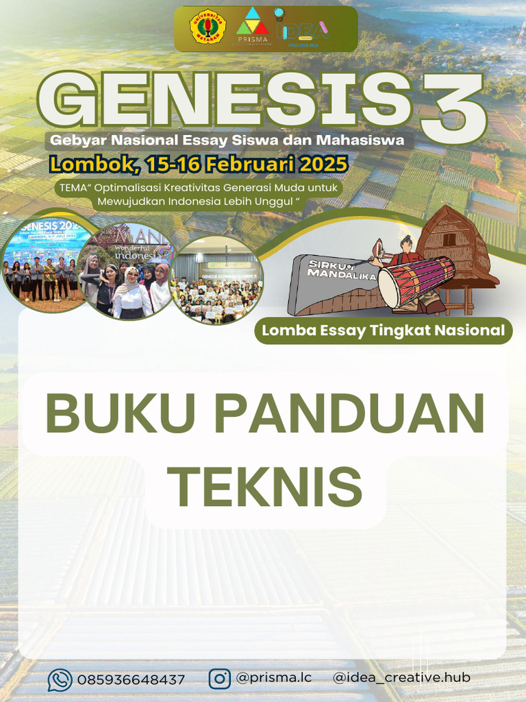 Bukpan Teknis Genesis 3 - Compressed | PDF