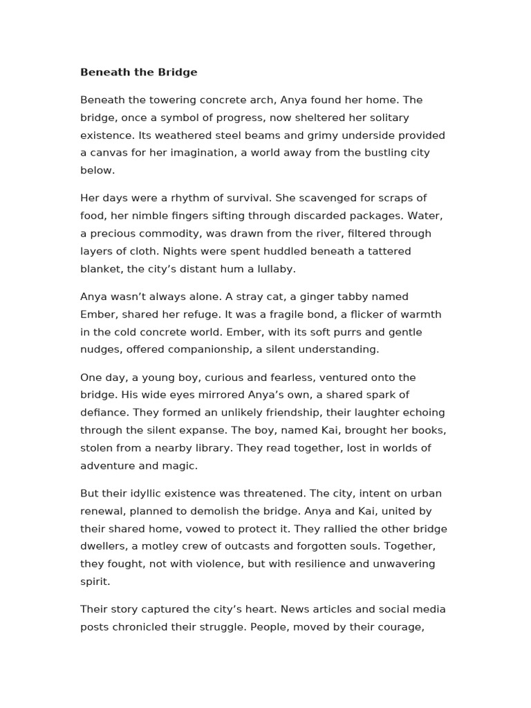 Beneath the Bridge | PDF