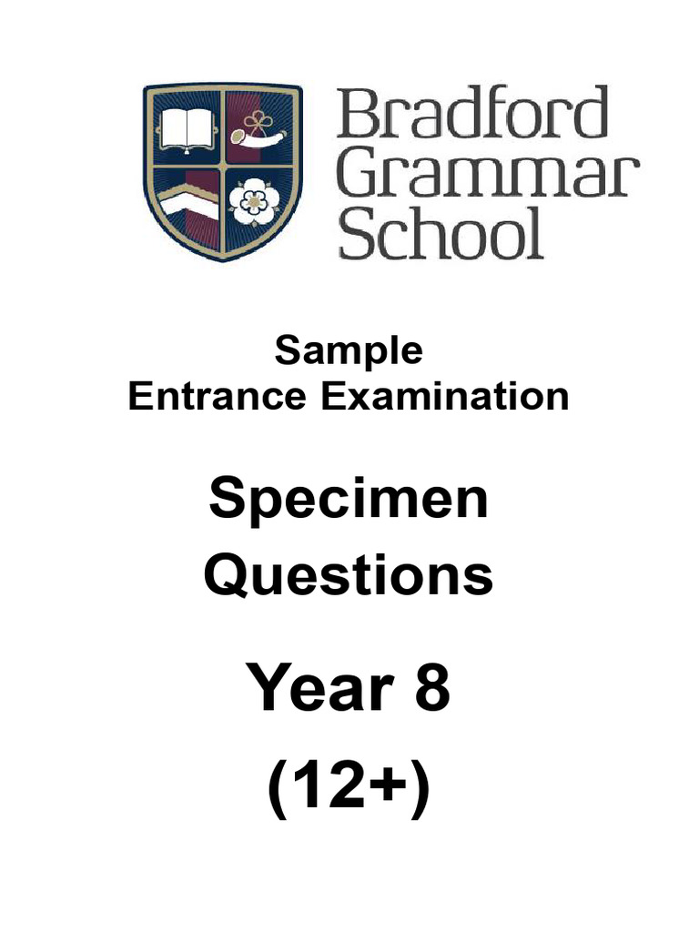 A4 2018 12 Entrance Exam Booklet | PDF | Sherlock Holmes | Dr. Watson