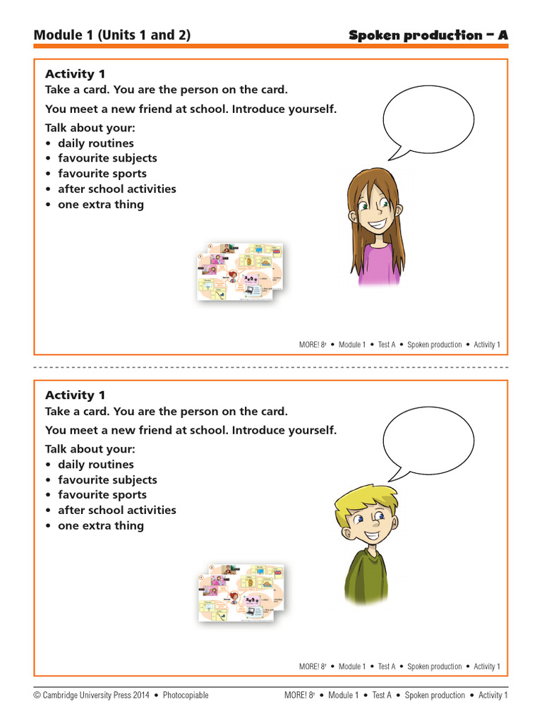 School Introduction Activity Guide | PDF