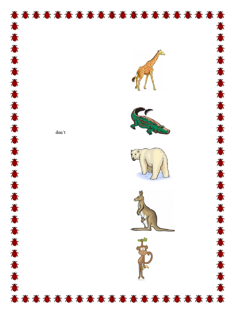 Animal Abilities and Descriptions Worksheet | PDF
