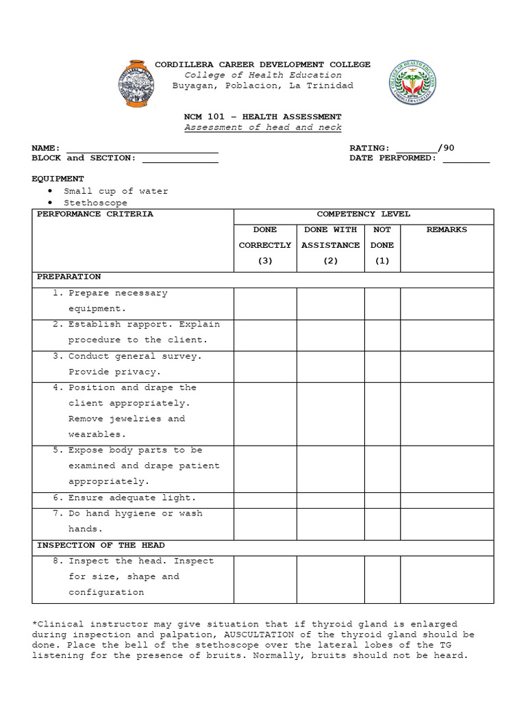NCM-101-head-and-neck | PDF | Thyroid | Neck
