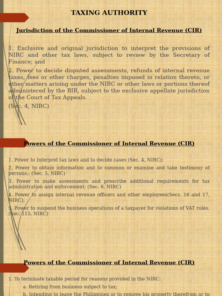 Intro to Income Taxation | PDF | Taxes | Income Tax