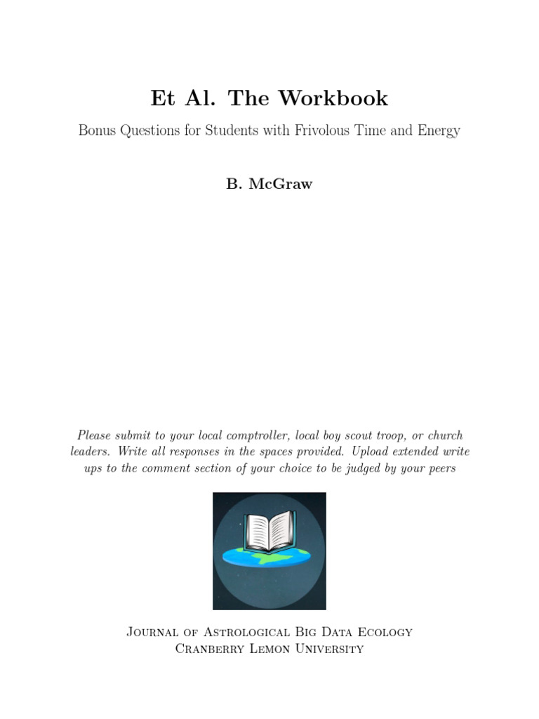 Etal Work Book | PDF | Atmosphere | Markov Chain