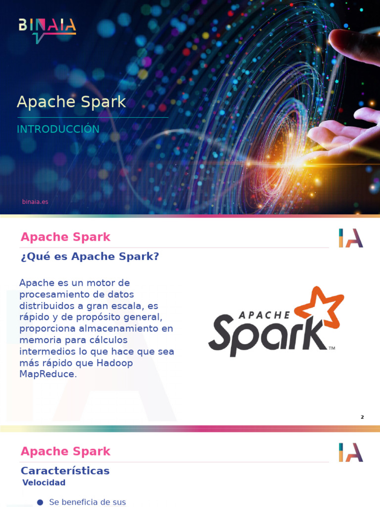 Introducción a Apache Spark y sus características | PDF | Apache Spark ...