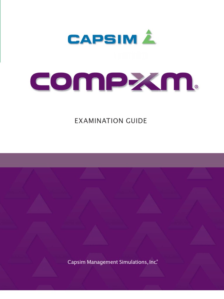 Comp-XM Examination Guide Overview | PDF | Employment | Test (Assessment)