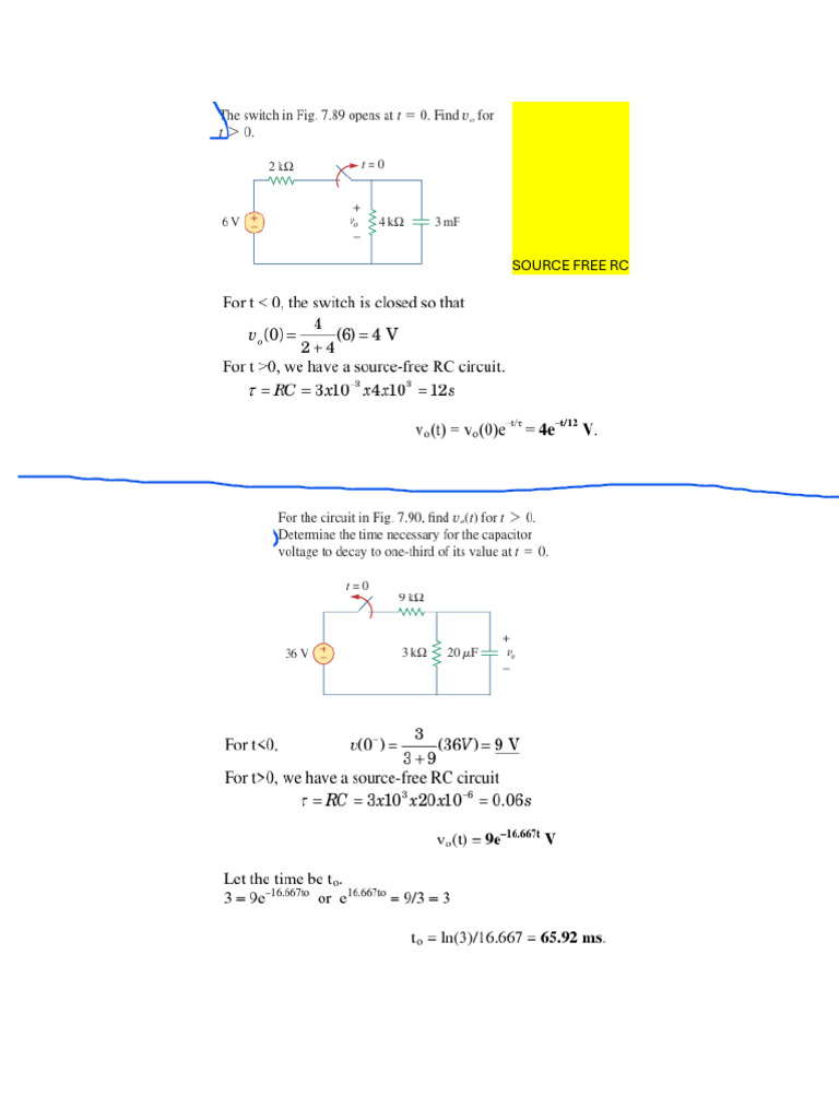 CH7 CIRCUITS PRACTICE | PDF