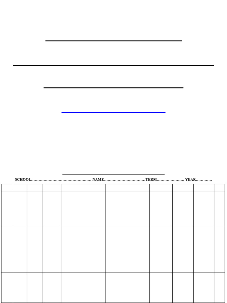 Grade 7 Creative Arts Term 1 Plan | PDF | Rhythm | Knot