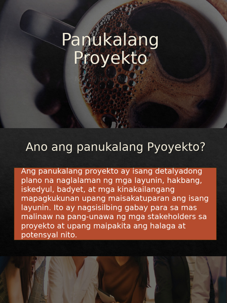 Panukalang Proyekto | PDF