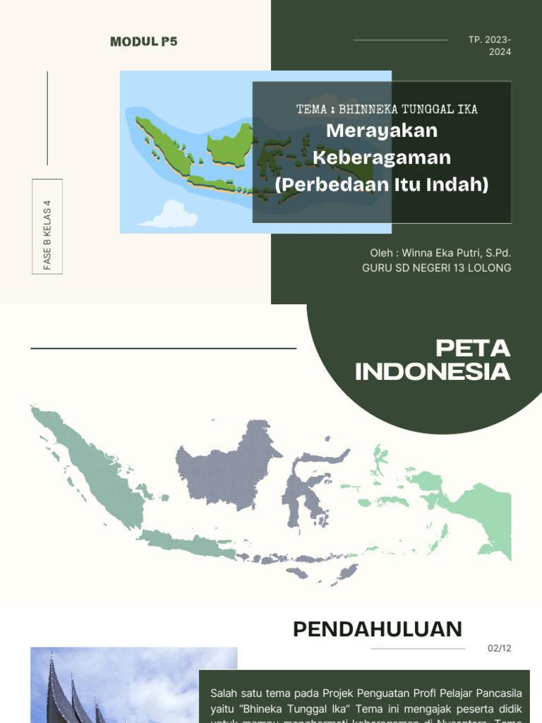 Modul P5 Bhinneka Tunggal Ika | PDF