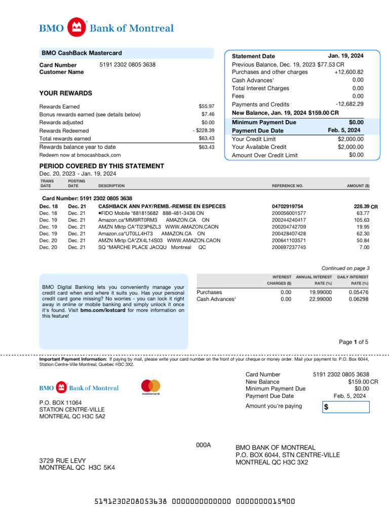 522407635-e-statement- | PDF | Credit Card | Payments