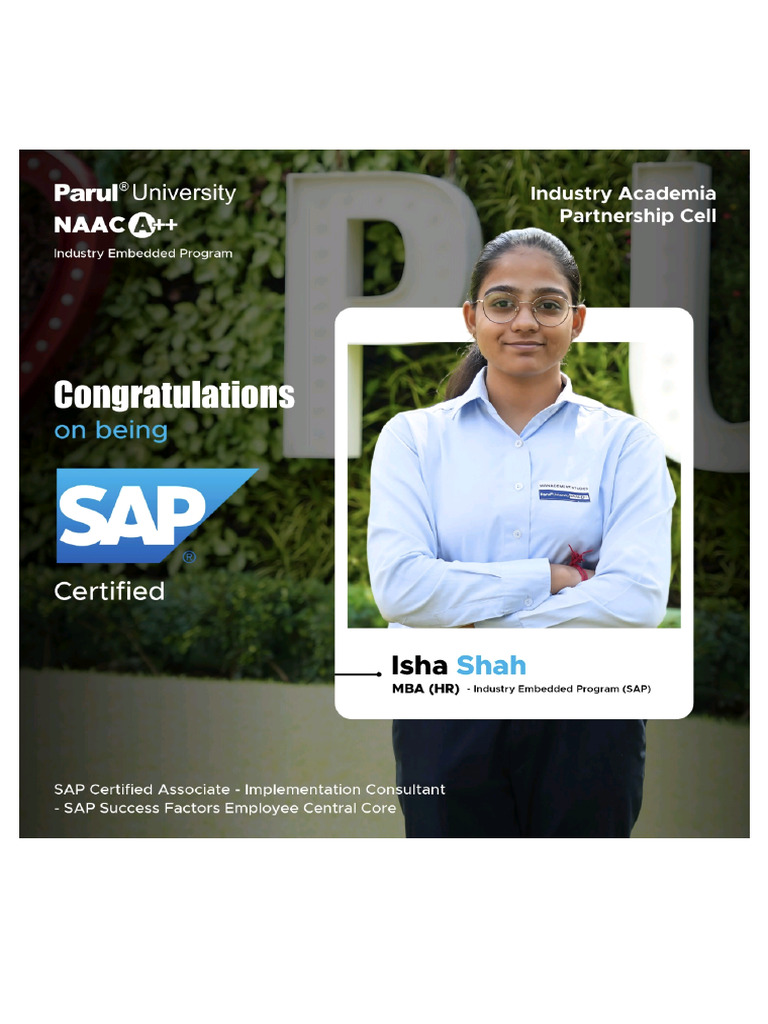 SAP Certifications | PDF