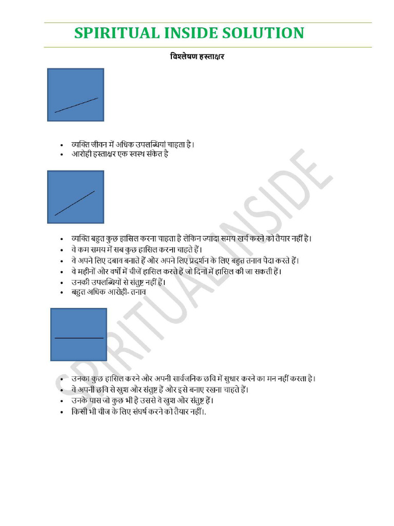04 Signature Analysis Notes Hindi | PDF