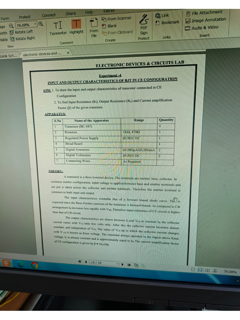 DSD Expt Transistor | PDF
