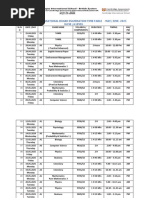 GR 9-12 - Time Table 2025-26 | PDF | Educational Stages