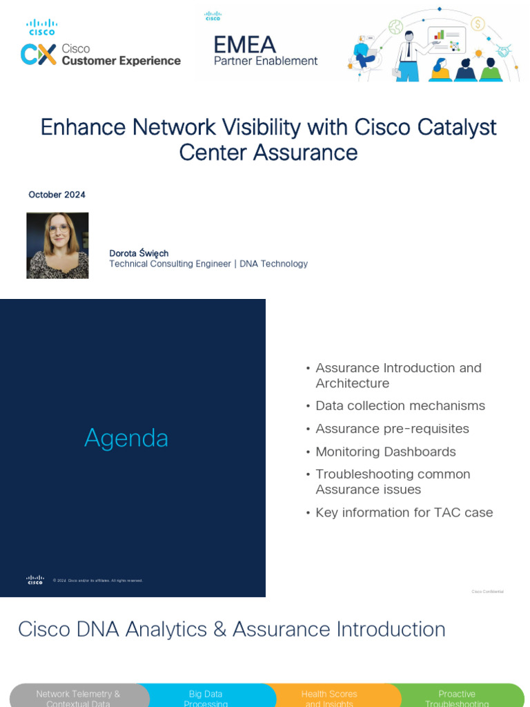 EMEA en TAC FY25 - Enhance Network Visibility With Cisco Catalyst Center Assurance PDF | PDF ...