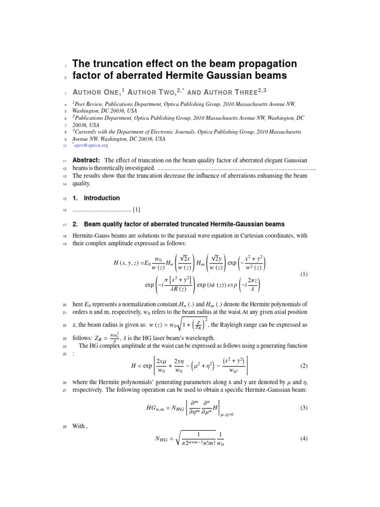 The_truncation_effect_on_the_beam_propagation_factor_of_aberrated_higher_order_Gaussian_beams ...