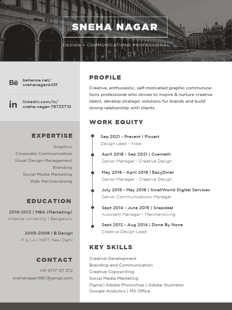 Sneha Nagar Resume | PDF