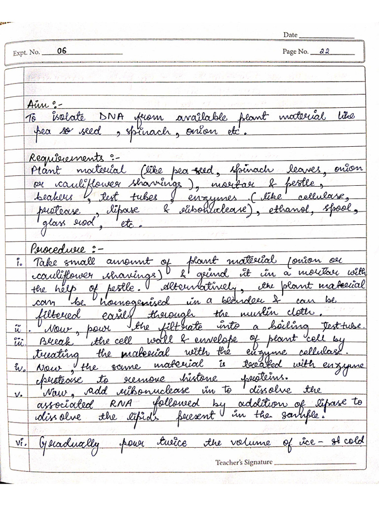 Bio practical 6 to 12 | PDF Bio practical 6 to 12 | PDF
