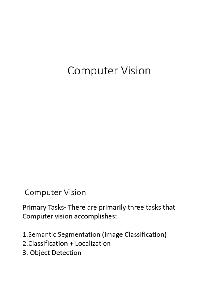 COMPUTER VISION | PDF | Pixel | Image Resolution
