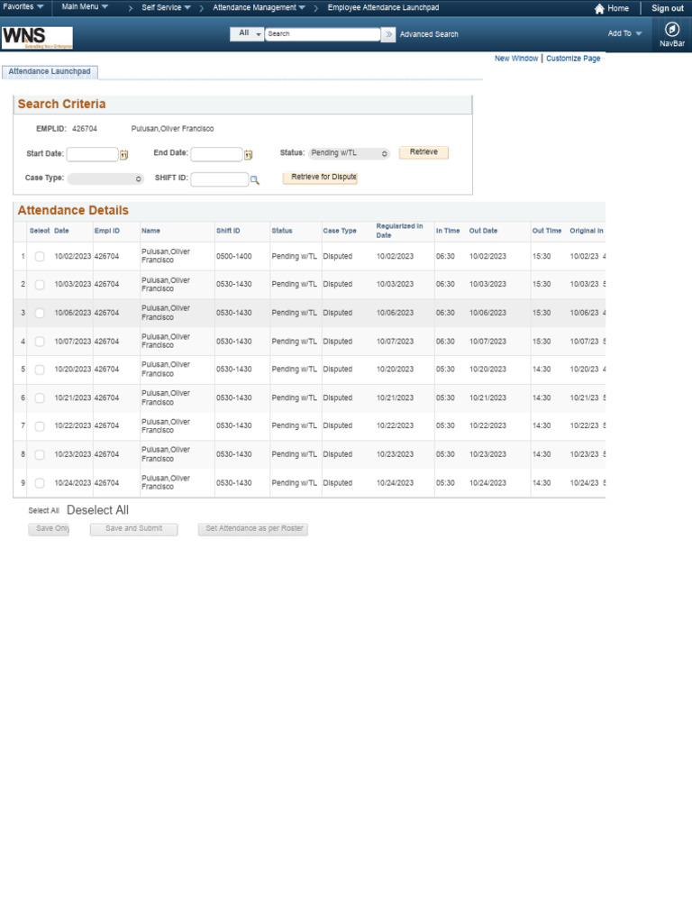 Employee Attendance Launchpad | PDF | Software