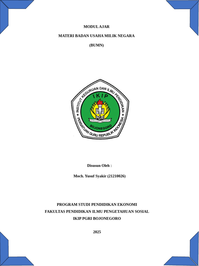 MODUL AJAR Moch. Yusuf Syakir | PDF