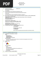 CRODA Safety Data Sheet SPAN 80 | PDF | Dangerous Goods | Toxicity