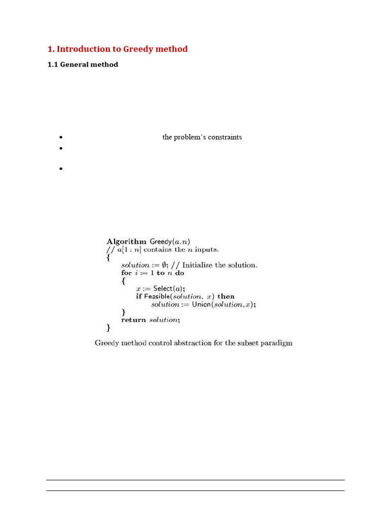 Greedy Algorithms for Graphs | PDF | Code | Vertex (Graph Theory)