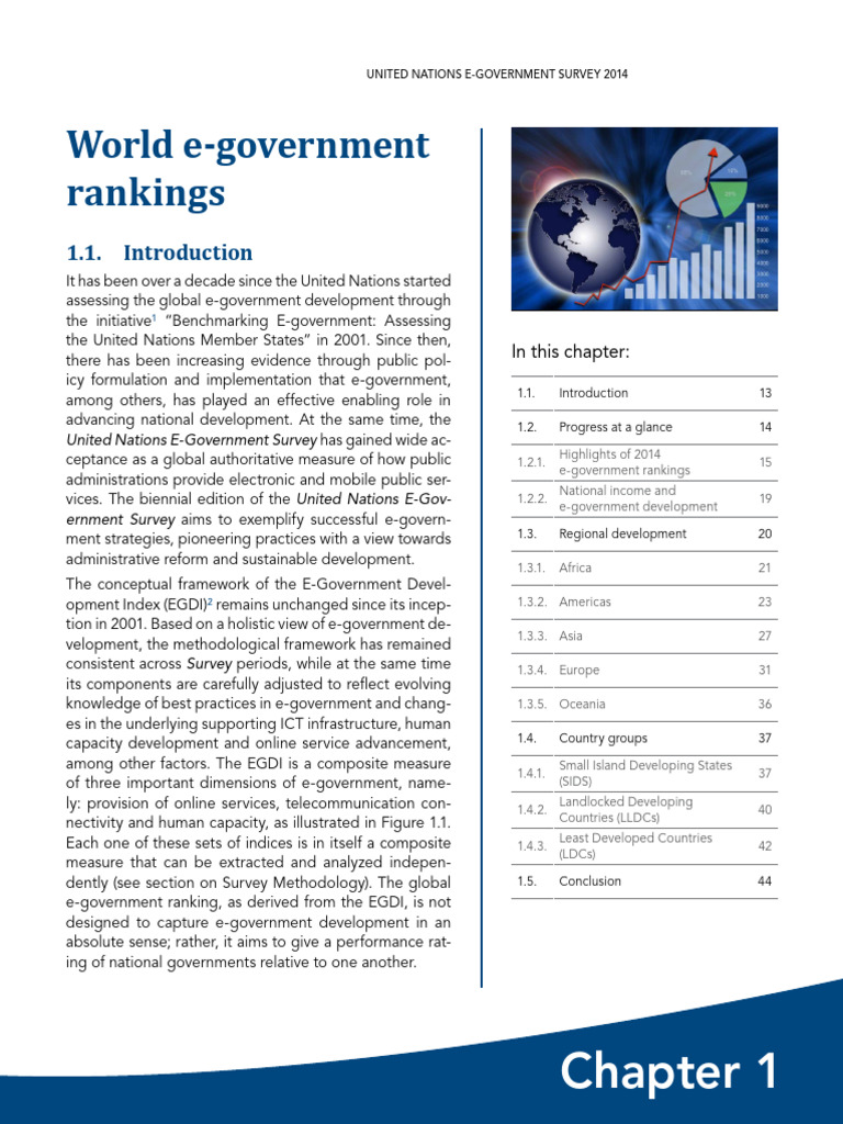 World E-Government Rankings | PDF | E Government | Economies