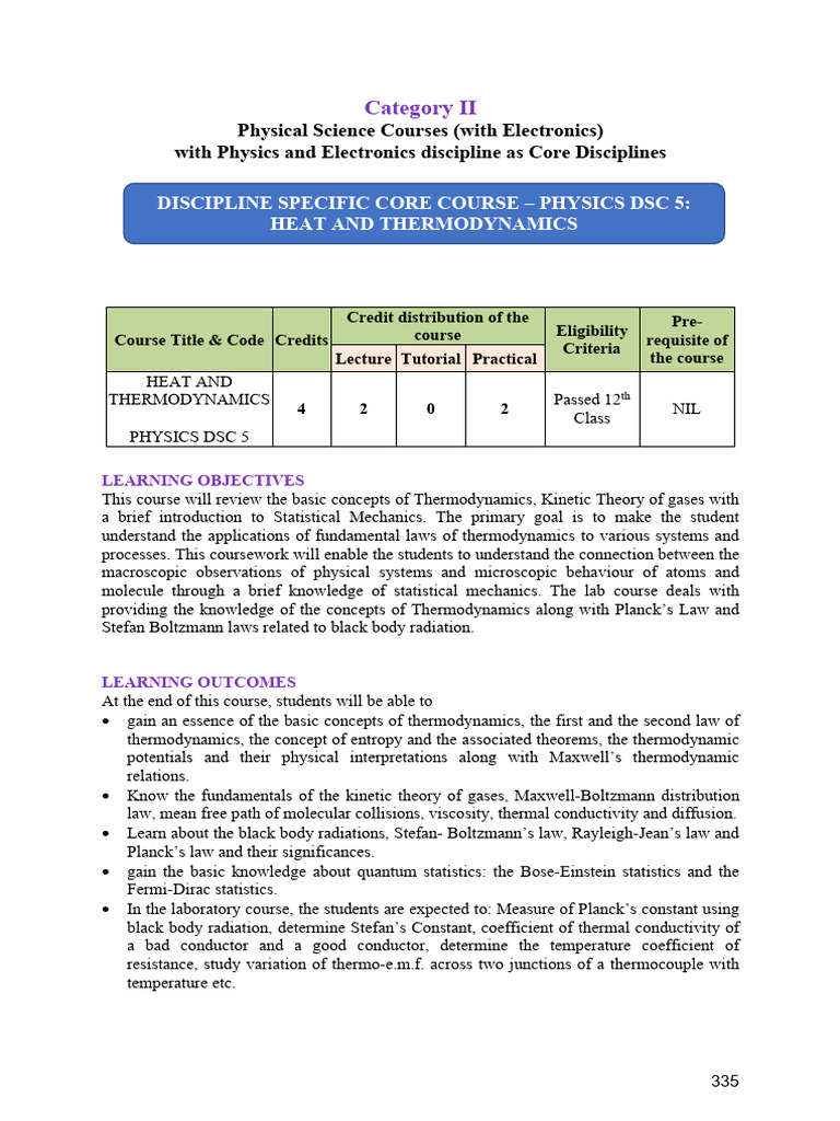 DSC Heat and Thermodynamics | PDF | Thermodynamics | Entropy