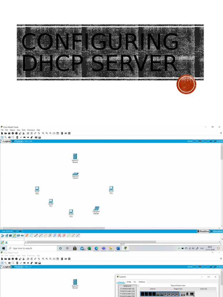 10. Configuring DHCP server | PDF
