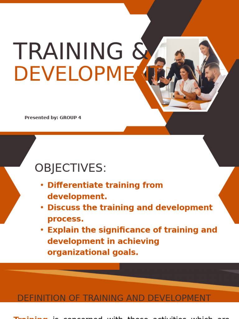 Training and Development g4 Final Na Gyud | PDF | Evaluation | Behavior Modification