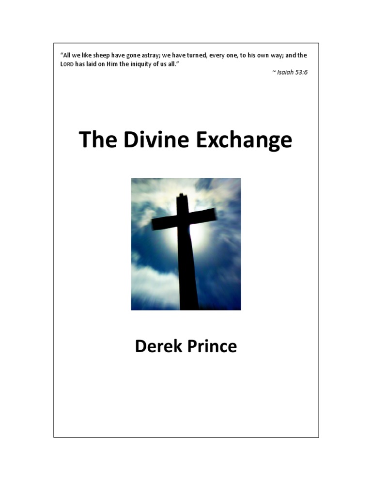 The Divine Exchange Explained | PDF | Sacrifice | Chapters And Verses ...