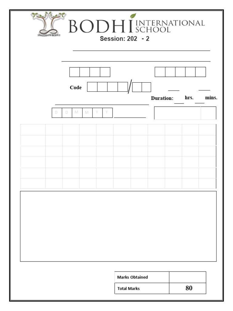 Grade8 Rev Term 1(Qp) | PDF | Paragraph