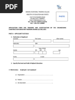 NATTB Trade Test Application Form | PDF | Payments | Banks