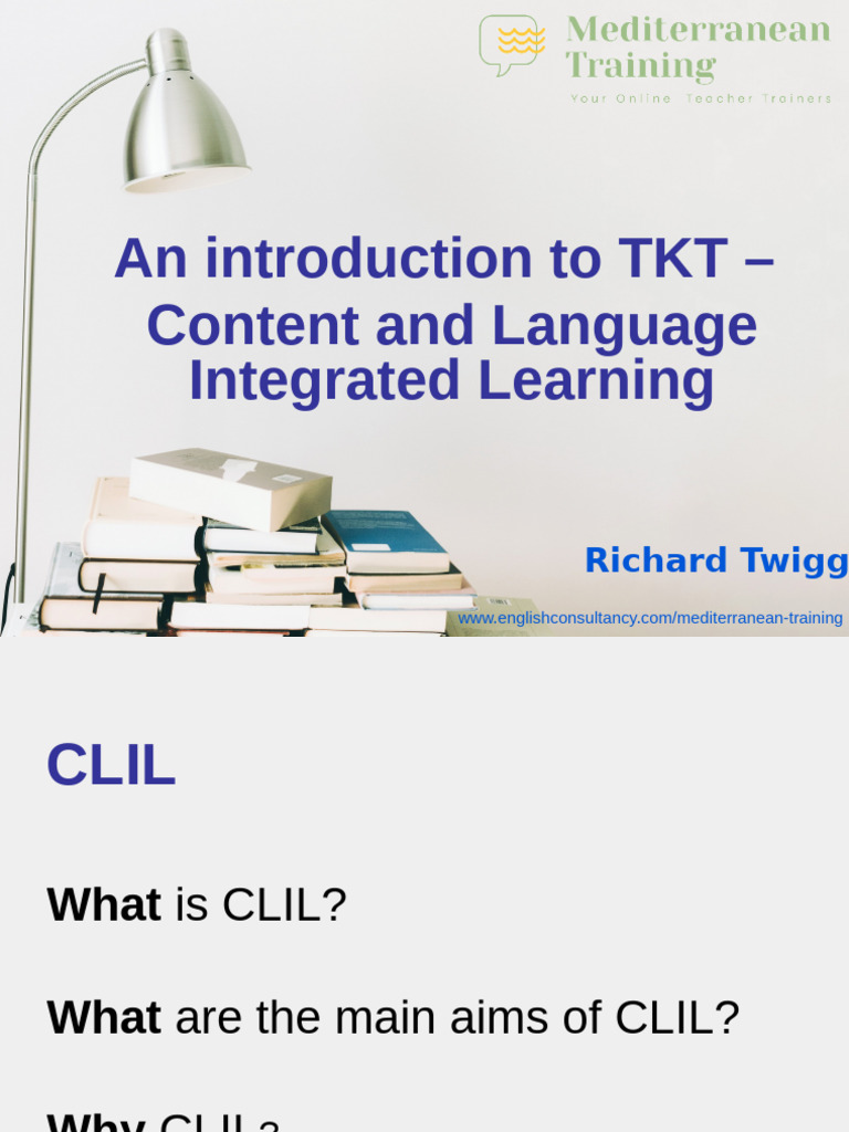 Webinar - An Introduction To CLIL | PDF | Learning | Vocabulary