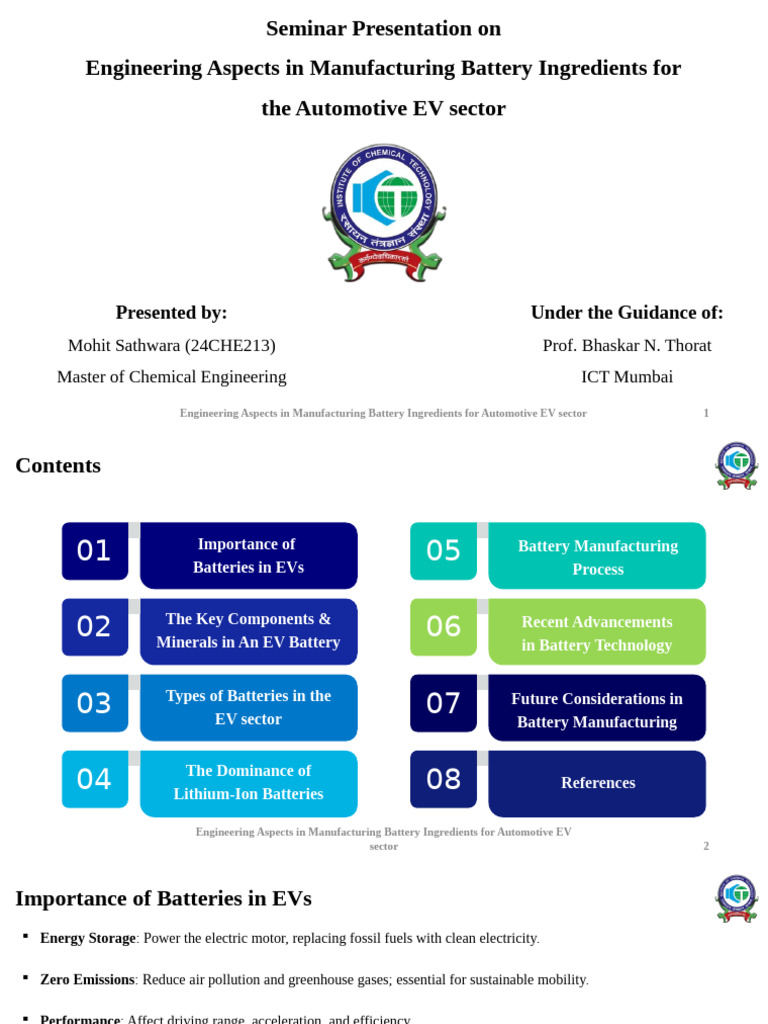 Engineering EV Battery Manufacturing Insights | PDF | Electric Vehicle ...