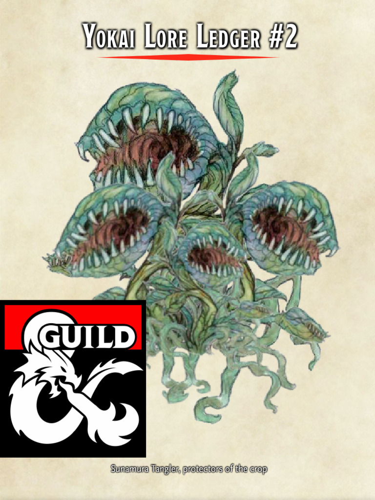 Yokai Lore - Homebrew Monster | PDF | Dungeons & Dragons | Gary Gygax Games