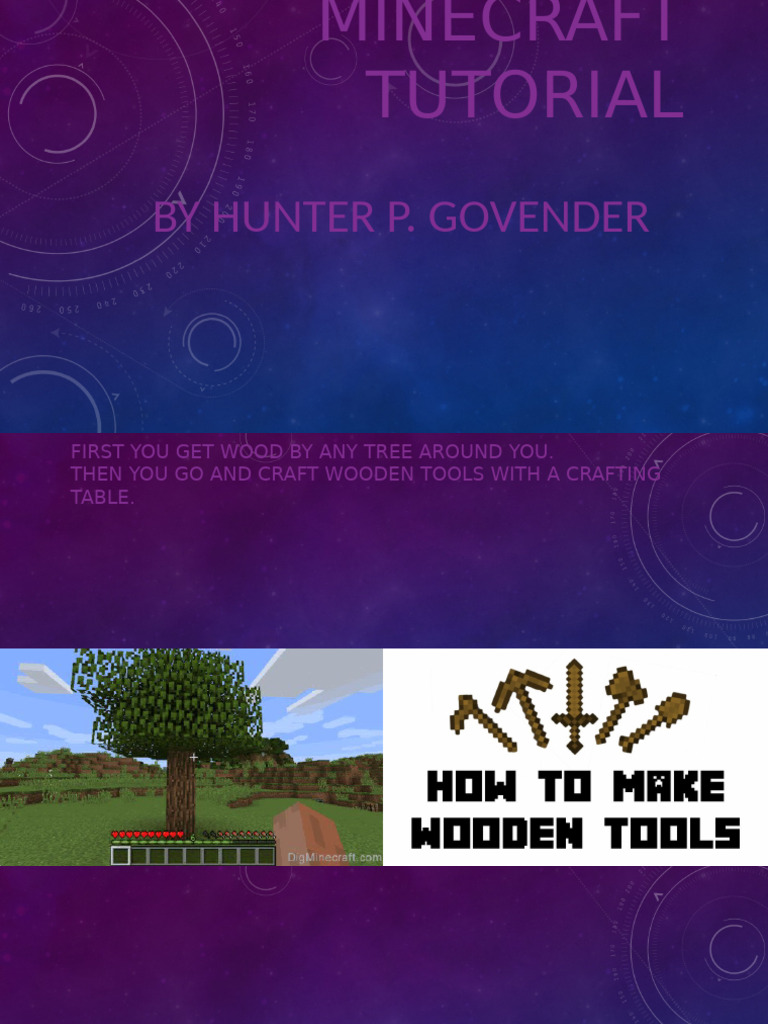 Minecraft Beginner's Tool Guide | PDF