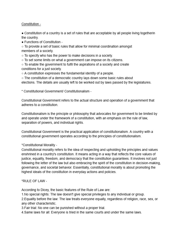 Polity Philosophical Topic | PDF | Equal Opportunity | Rule Of Law
