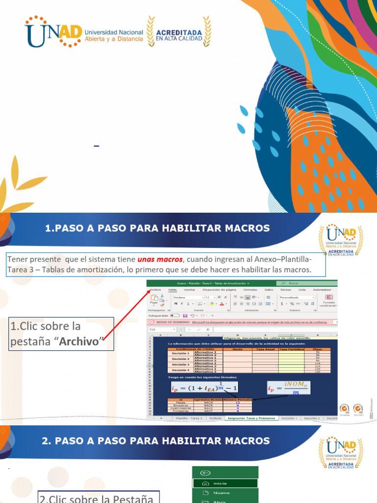 Paso a Paso Para Habilitar Macros | PDF