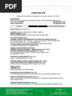 Bula - Regent® 800 WG | PDF | Agricultura | Desperdício