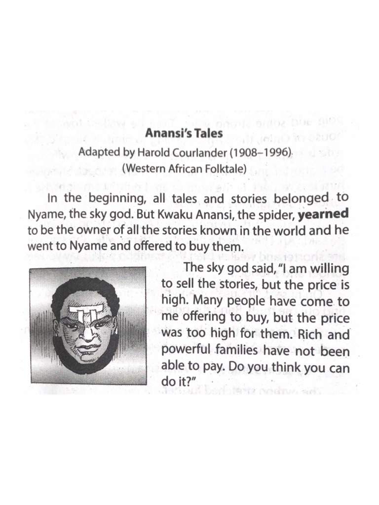 Anansi's Tales | PDF