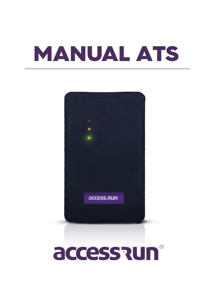 Manual ATS | PDF | Wi-Fi | Rede de computadores